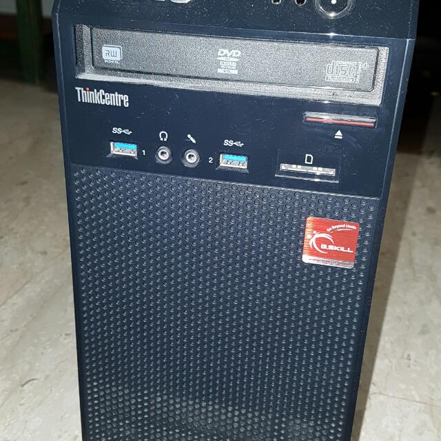 Lenovo THINKCENTRE EDGE 93 i7 Tower PC, 1TB SSHD, 4x8GB Kingston RAM ...
