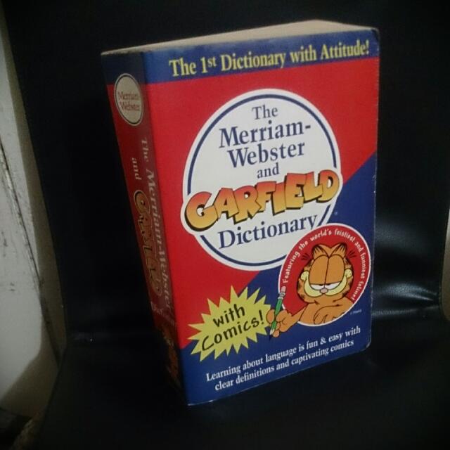 Merriam-Webster & Garfield Dictionary, Hobbies & Toys, Books ...