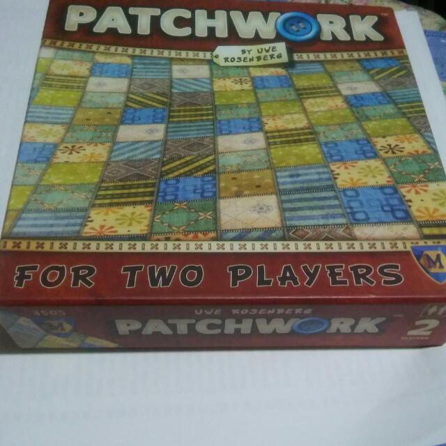 Patchwork (Boardgame), Toys & Games, Board Games & Cards on Carousell