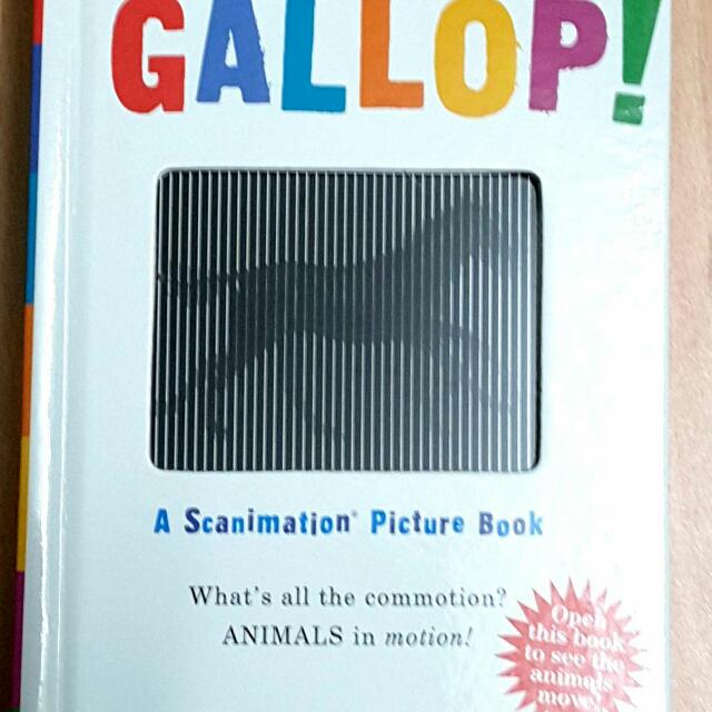 Scanimation Picture Book, Hobbies & Toys, Books & Magazines, Children's ...