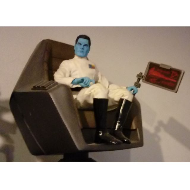 Sideshow Grand Admiral Thrawn 1:6 Scale with Command Chair, Hobbies ...