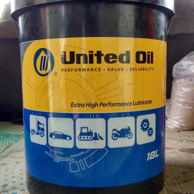 UNITED OIL Hydro 600 Heavy Duty Engine Oil (18L), Auto Accessories on ...