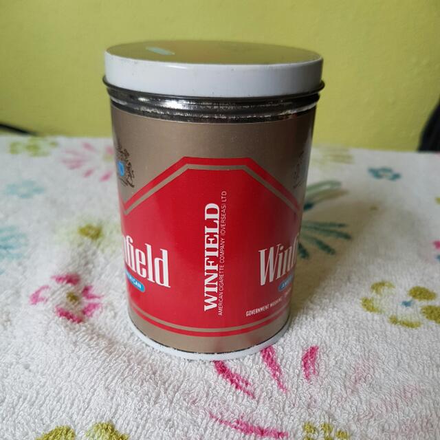 Winfield American Cigarette Tin, Hobbies & Toys, Memorabilia ...