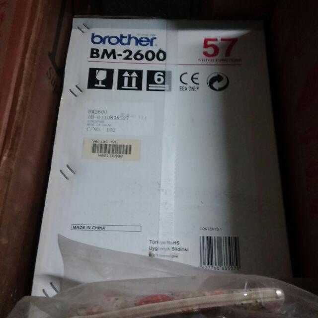 Brother Bm 2600 Sewing Machine, TV & Home Appliances, Other Home ...