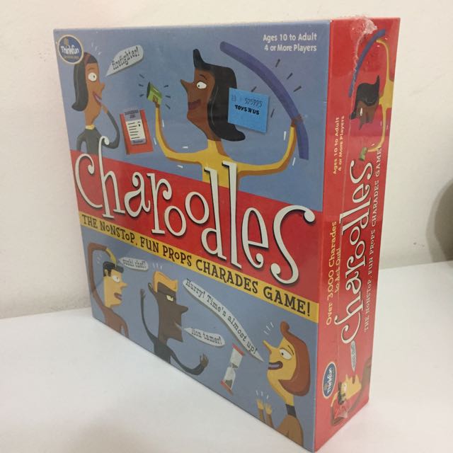 Charoodles Board Game (Charades), Hobbies & Toys, Toys & Games on Carousell