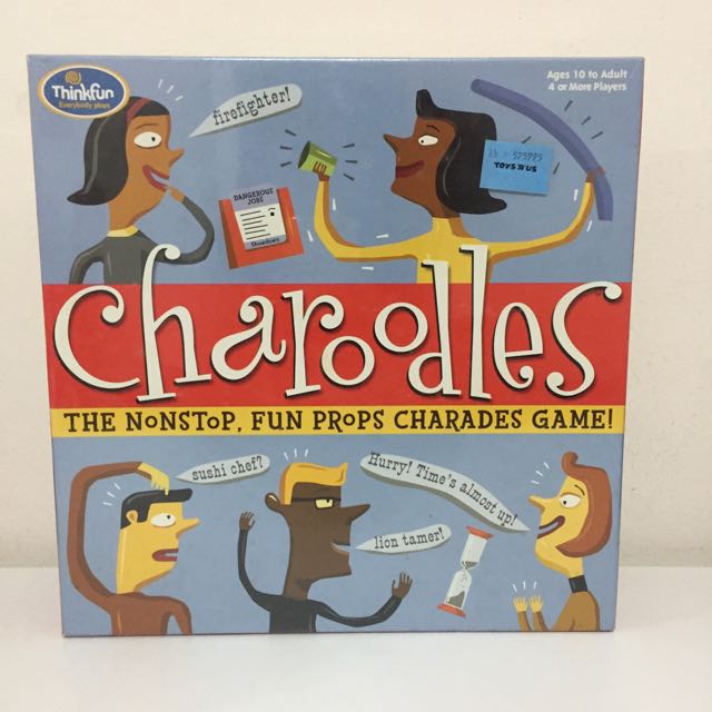 Charoodles Board Game (Charades), Hobbies & Toys, Toys & Games on Carousell
