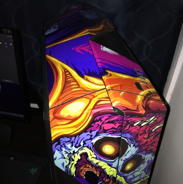 Custom PC Stickers (NZXT) Gaming Rig, Computers & Tech, Parts ...