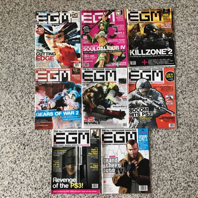 EGM Electronic Gaming Monthly Magazines, Hobbies & Toys, Books ...