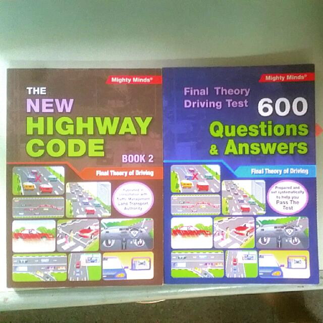 Final Theory Driving Test Book + Practice Questions, Hobbies & Toys ...