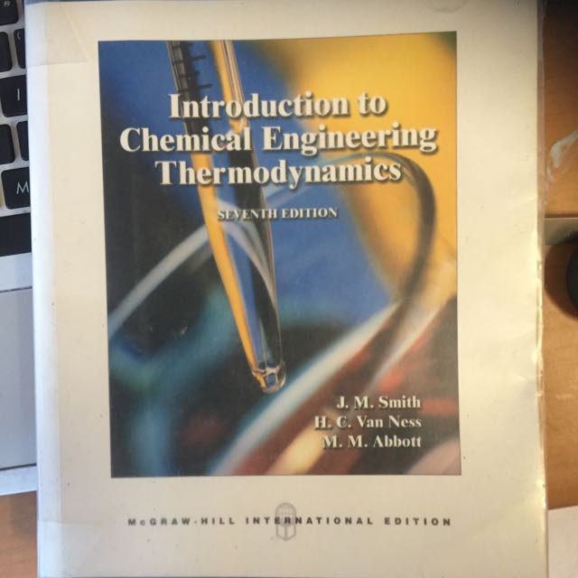 Introduction to Chemical engineering Thermodynamics, Hobbies & Toys ...