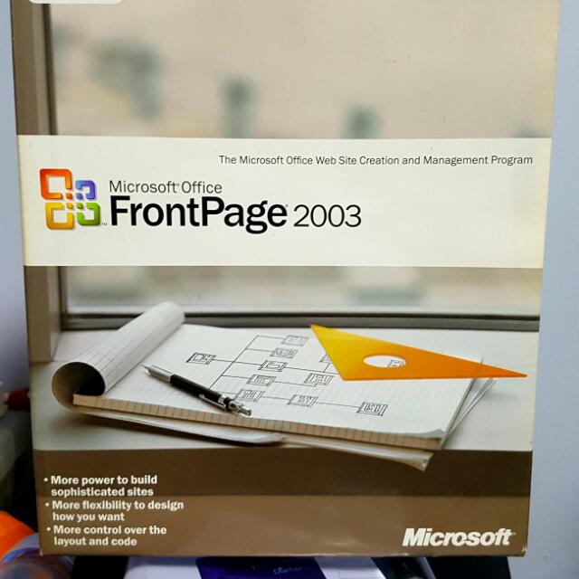 Microsoft Frontpage 2003, Computers & Tech, Parts & Accessories, Software on Carousell
