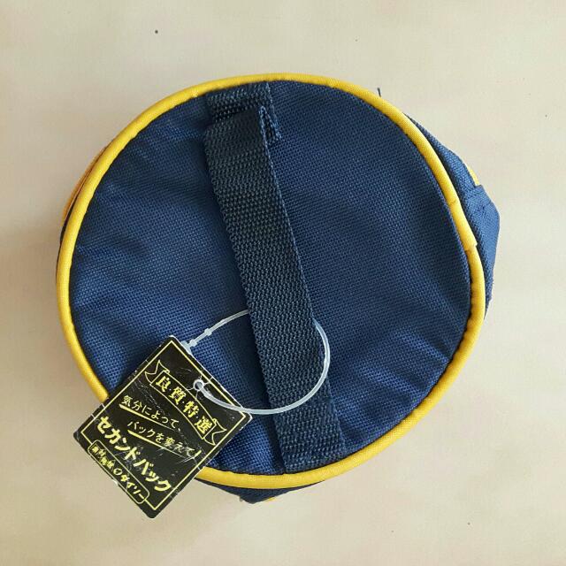 Round Pouch / Bag with Handle, Women's Fashion, Bags & Wallets, Cross ...