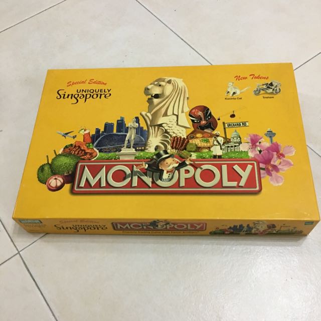 Special Edition Monopoly (Uniquely Singapore), Hobbies & Toys, Toys ...
