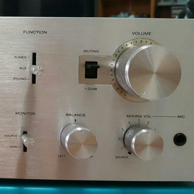 Vintage SONY Integrated Amplifier, TA-11, Audio, Other Audio Equipment ...