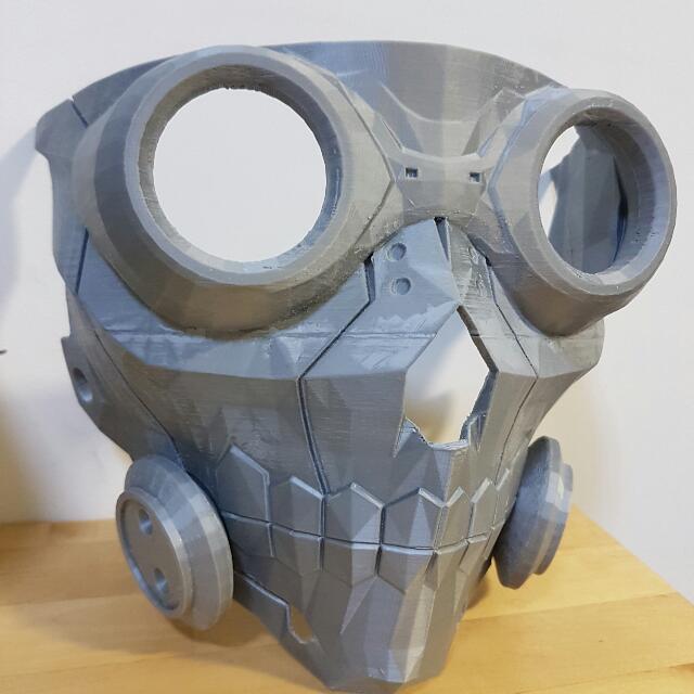 Death gun Mask From Gun Gale Online, Hobbies & Toys, Stationery & Craft ...