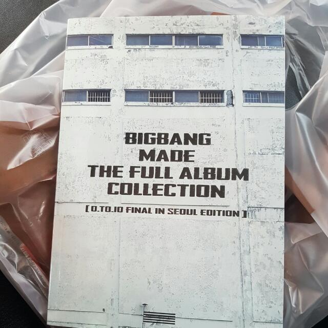 INSTOCK LIMITED EDITION BIG BANG MADE THE FULL ALBUM COLLECTION PHOTOBOOK, Hobbies & Toys ...