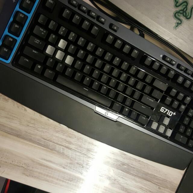 Logitech G710+ Gaming Keyboard, Computers & Tech, Parts & Accessories ...