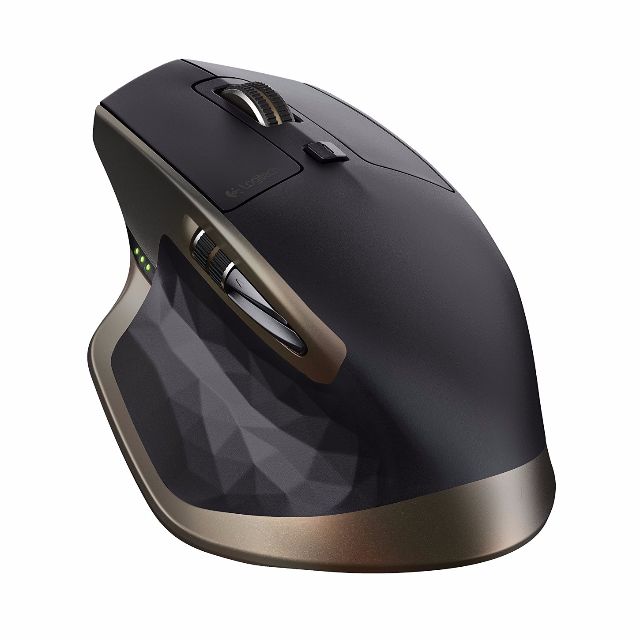Logitech MX Master Wireless Mouse (Black with Gold Trim), Computers ...