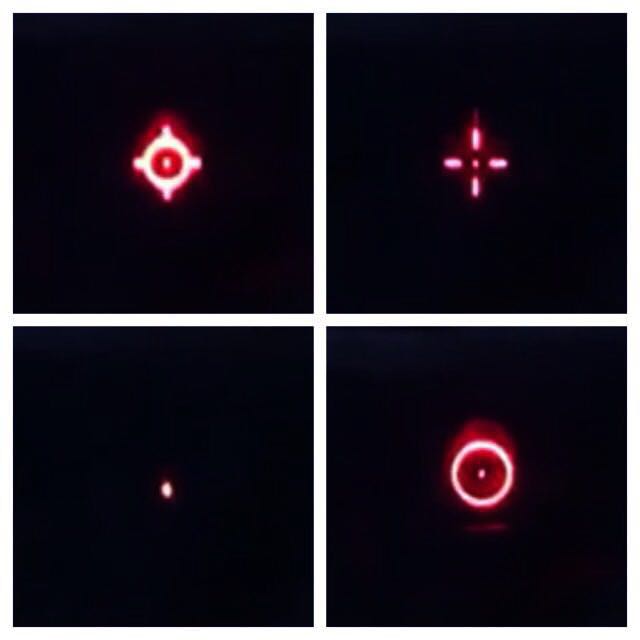 ( Sold Out ) Multi Reticle Red Dot Sight For Toy Gun & Nerf, Hobbies ...