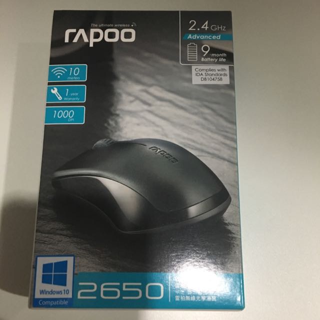 Rapoo Wireless Optical Mouse, Computers & Tech, Parts & Accessories ...