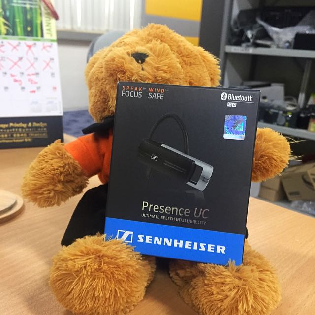 Sennheiser Presence UC bluetooth headset, Audio, Headphones & Headsets ...