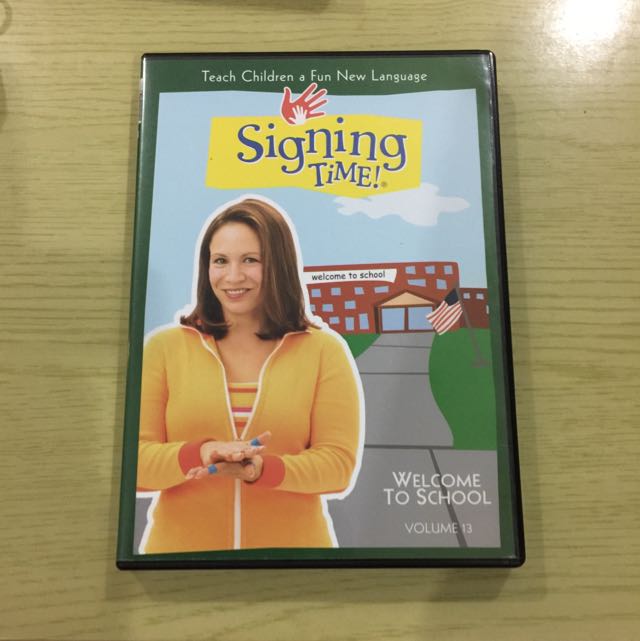 Signing Time Dvd Volume 13, Babies & Kids, Babies & Kids Fashion on ...