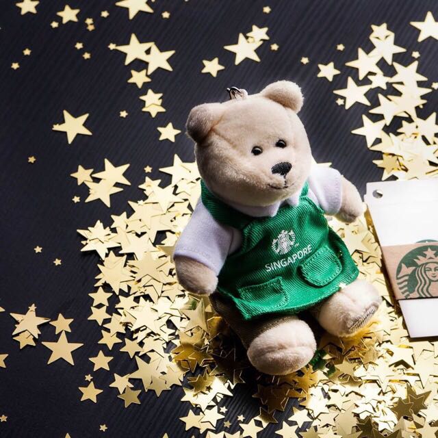 Brand New Starbucks Mini Bearista (Key Chain Only), Hobbies & Toys, Toys & Games on Carousell