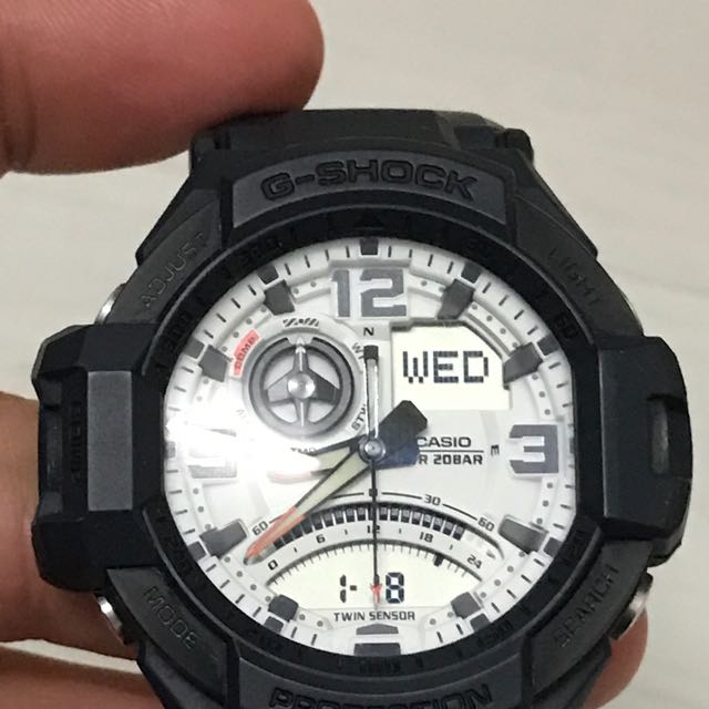 Casio GShock Ana-digi Compass Aviator Watch, Men's Fashion, Watches ...