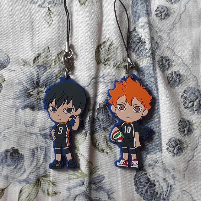 HAIKYUU KEYCHAINS (Hinata and Kageyama), Hobbies & Toys, Memorabilia ...