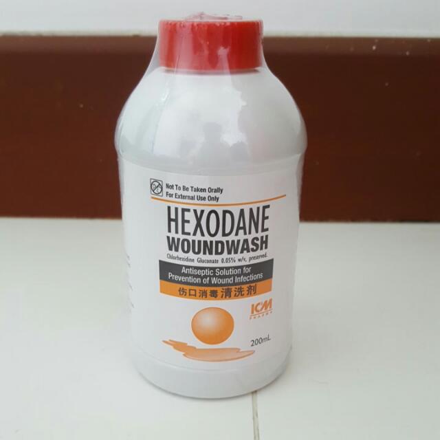 Hexodane Woundwash 200ml, Beauty & Personal Care, Sanitisers ...