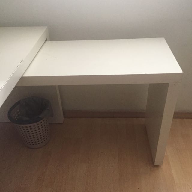 IKEA Working/writing Table With Pull Out, Furniture & Home Living ...