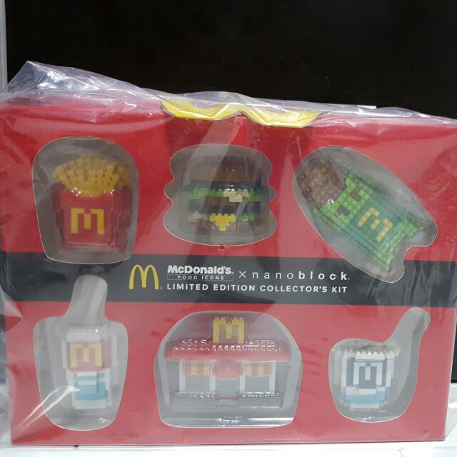 McDonald's Food Icons Nanoblock (Limited Edition Collector's Kit), Hobbies & Toys, Toys & Games ...