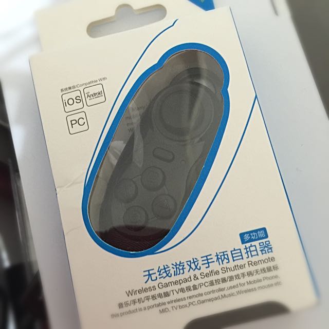 Mini Bluetooth Camera Shutter Music Control And Gamepad For Android And ...