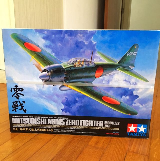 Mitsubishi A6M5 Zero Fighter Model From TAMIYA, Hobbies & Toys, Toys ...