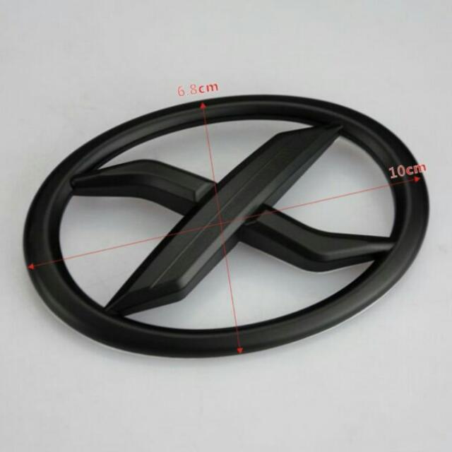 Toyota Mark X Matte Black Emblem, Auto Accessories on Carousell