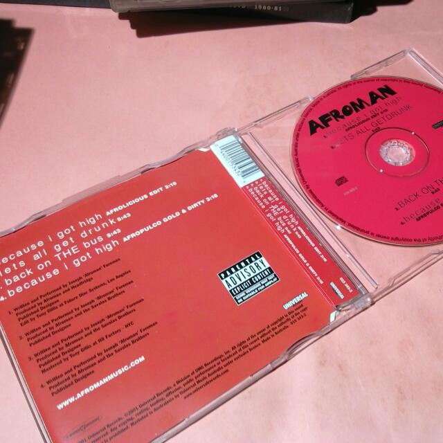 CD of Afroman, Hobbies & Toys, Music & Media, CDs & DVDs on Carousell