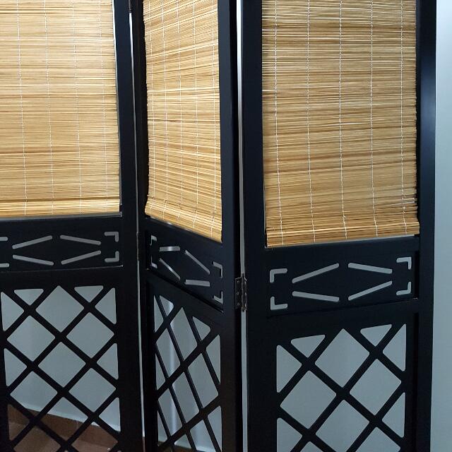 Colonial Inspirations 4-panel Folding Screen Room Divider, Furniture ...