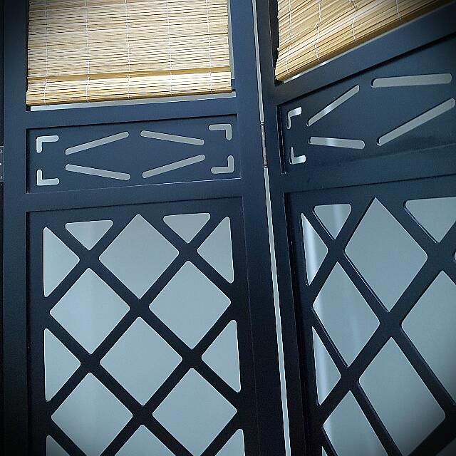 Colonial Inspirations 4-panel Folding Screen Room Divider, Furniture ...