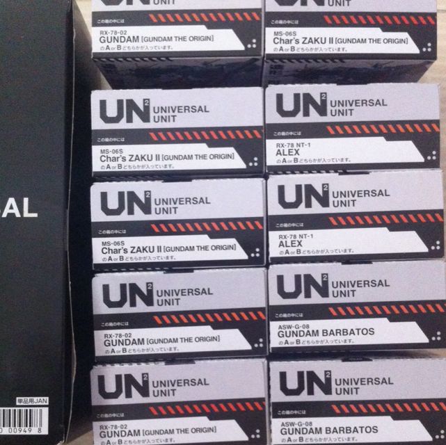 Gundam Universal Unit Carton Bandai Mini Model Kit, Hobbies & Toys ...