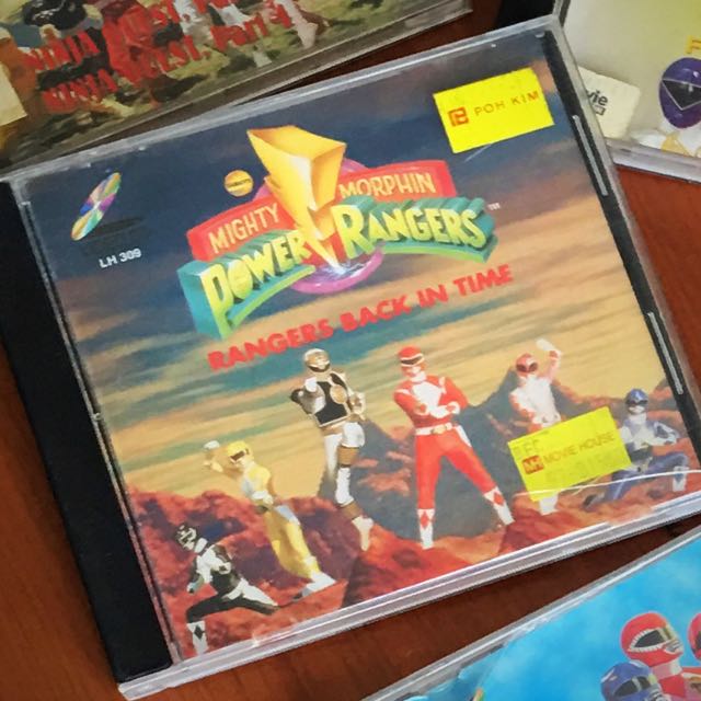Power Rangers CDs, Hobbies & Toys, Music & Media, CDs & DVDs on Carousell