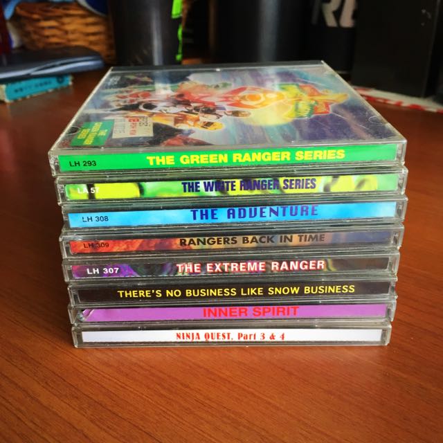 Power Rangers CDs, Hobbies & Toys, Music & Media, CDs & DVDs on Carousell