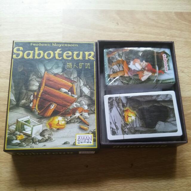 Saboteur Card Game, Hobbies & Toys, Toys & Games on Carousell