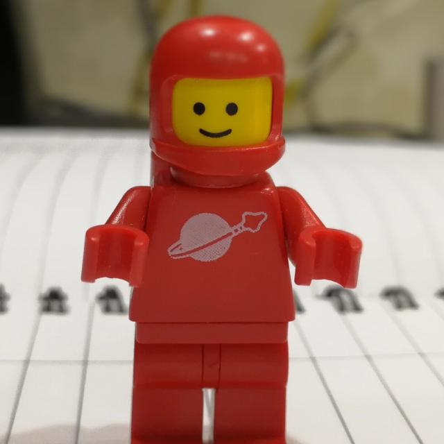 Vintage Lego Red Spaceman, Hobbies & Toys, Toys & Games on Carousell