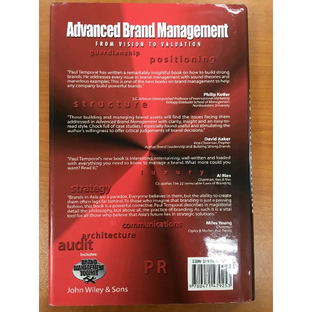 Advanced Brand Management by Paul Temporal, Hobbies & Toys, Books ...
