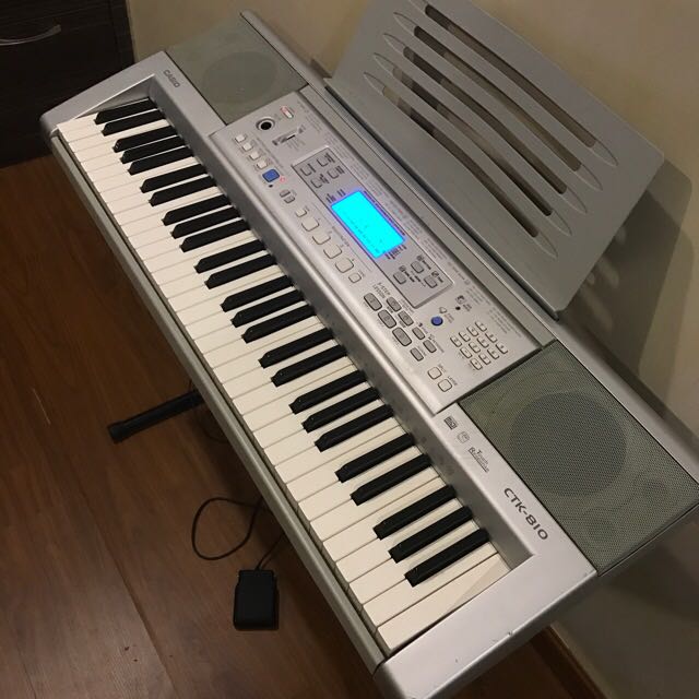 CASIO KEYBOARD CTK-810, Hobbies & Toys, Music & Media, Musical ...