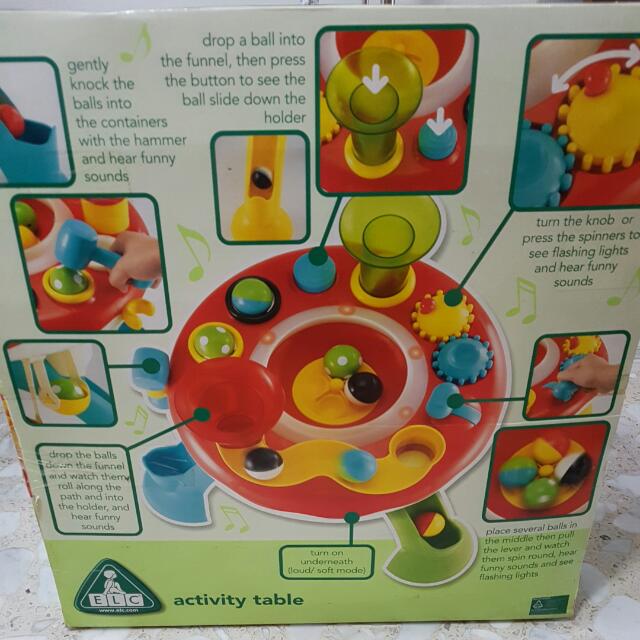 ELC Activity Table, Babies & Kids, Baby Nursery & Kids Furniture, Kids ...