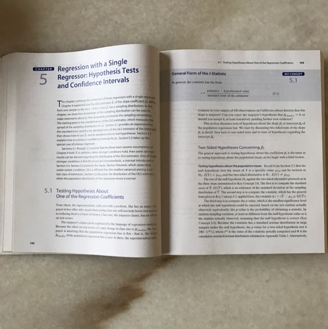 Introduction to Econometrics EC3304, Hobbies & Toys, Books & Magazines ...