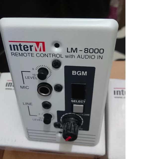 LM-8000 Remote Control with Audio In, Audio, Portable Audio Accessories ...
