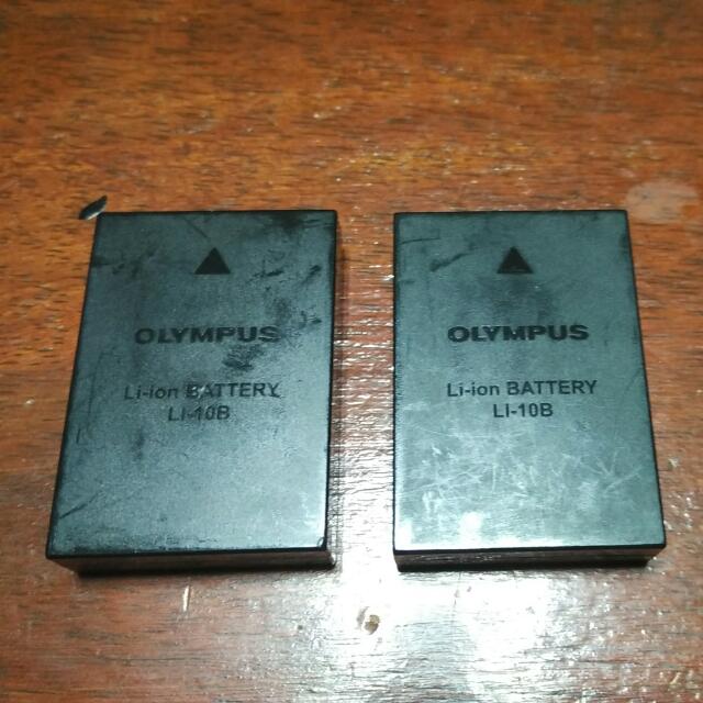 Original Olympus Li-ion LI-10B (2 Pieces), Photography, Photography ...
