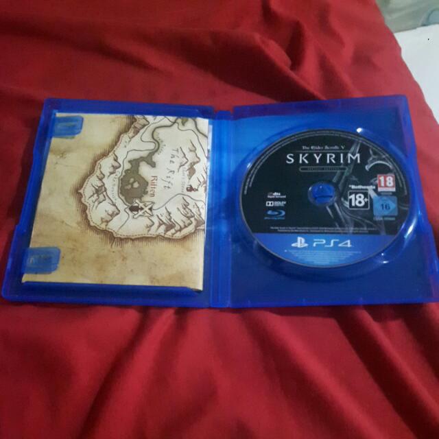 Skyrim Remastered Special Edition Ps4, Video Gaming, Video Games ...